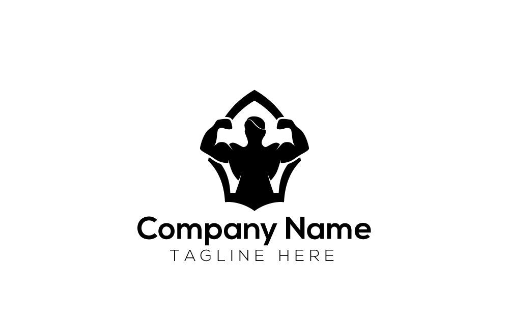 Conception de logo pour un corps propre et un homme propre