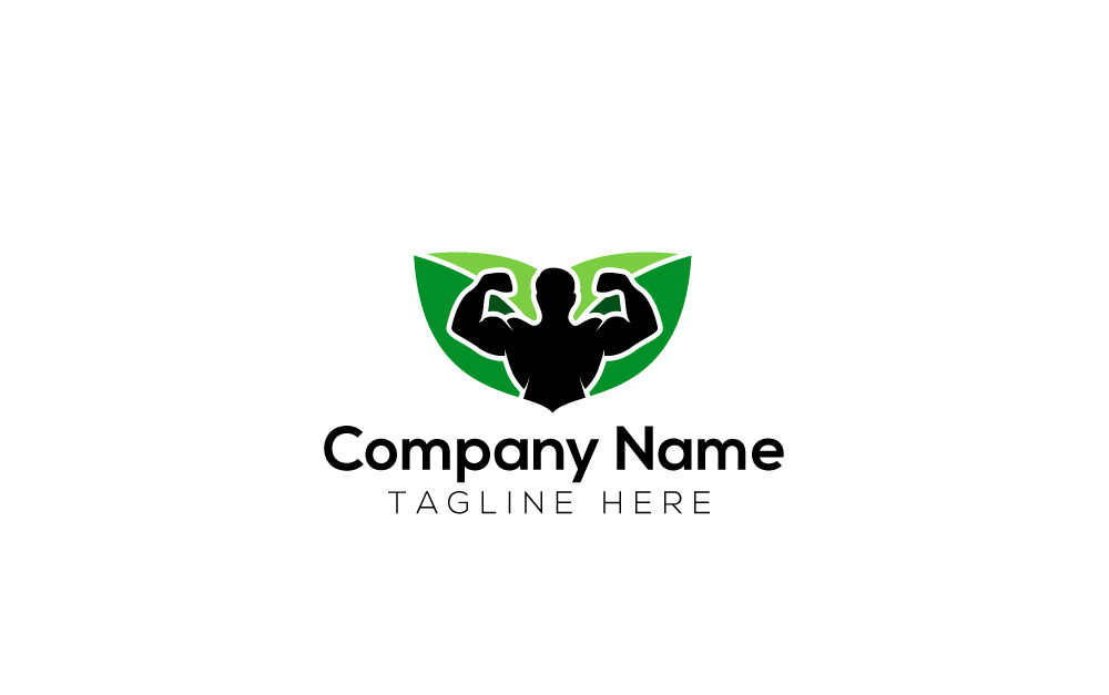 Conception de logo pour un corps propre et un homme frais