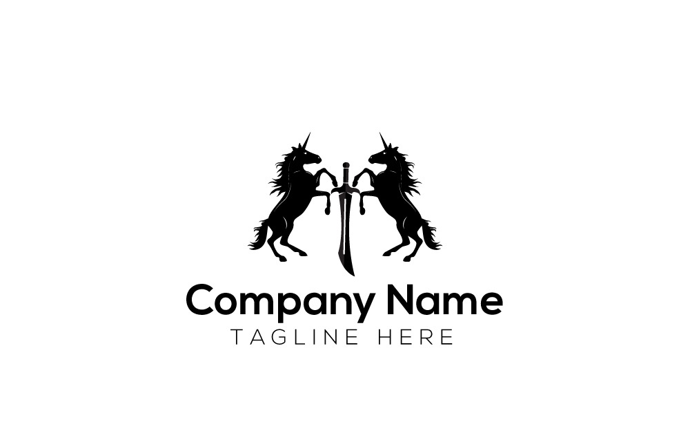 Horse Warrior Logo Design 2 #444820 - TemplateMonster