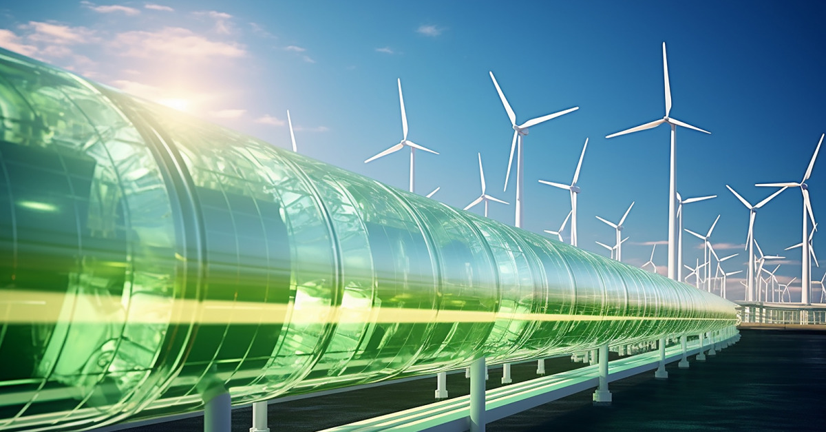 Green Hydrogen renewable energy production pipeline
