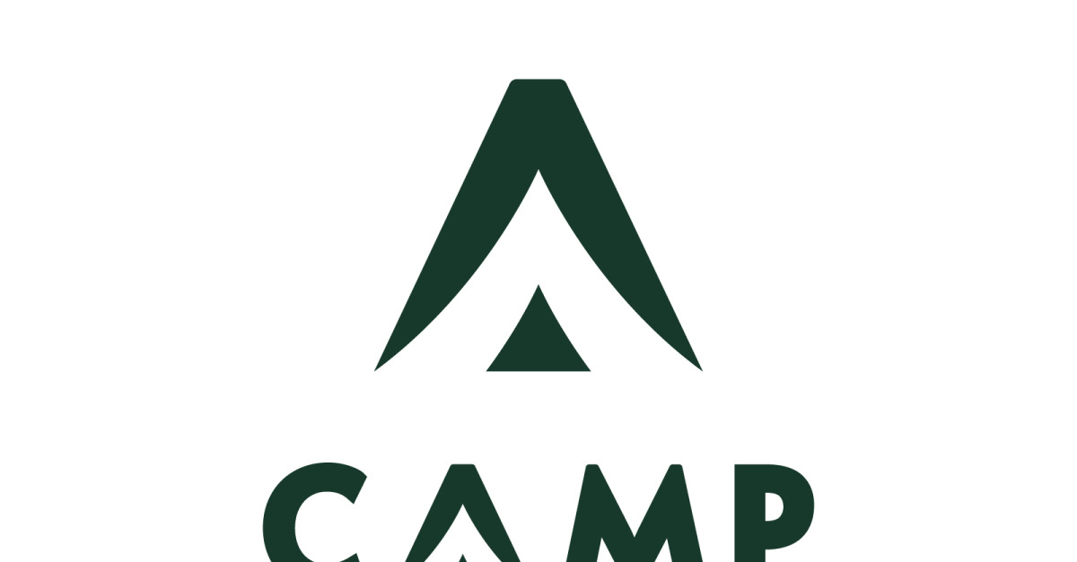 Kamp logosu vektör tasarım çizim şablonu V0 - TemplateMonster