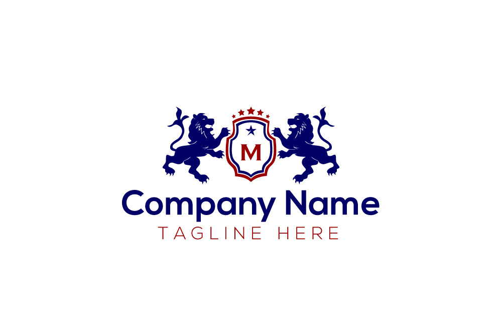 Lion Master Logo Design Template #445687 - TemplateMonster