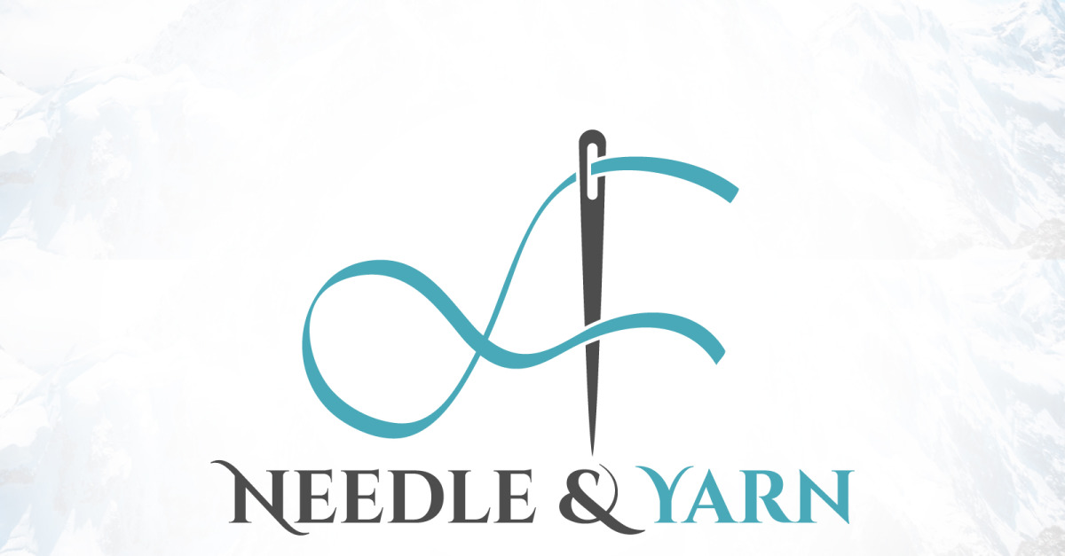 Harf A İğne ve İplik İplik Logo Tasarımı - TemplateMonster