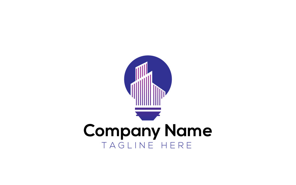 Plantilla de diseño de logotipo de Idea City