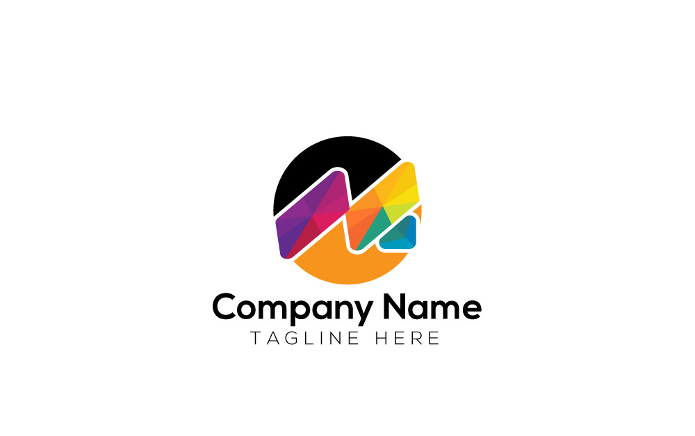 Letter M Media Logo Design Template #445888 - TemplateMonster