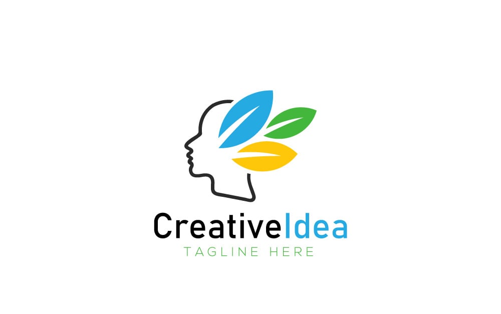 Creative Idea Logo Design Template 2 - TemplateMonster