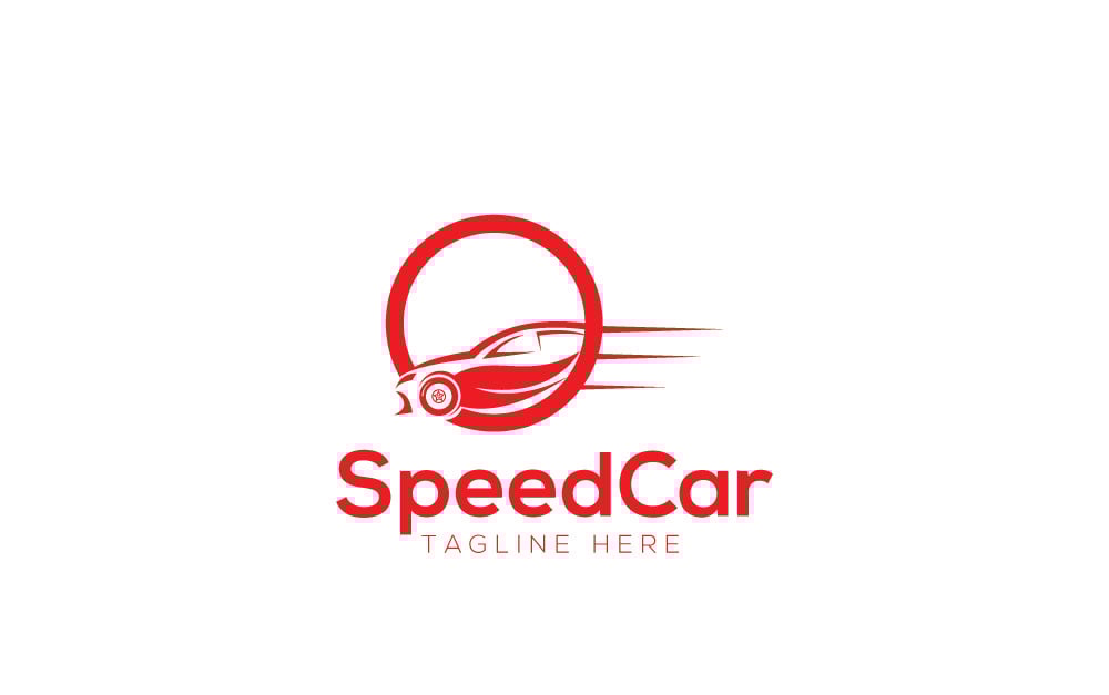 Speed Car Logo Design Template 2 #446285 - TemplateMonster