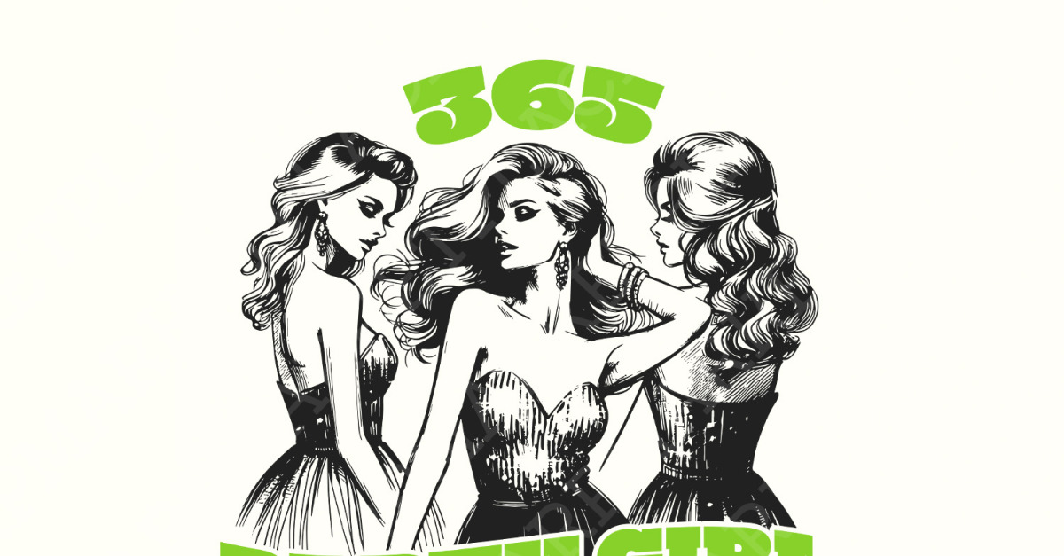 365 Party Girl png, Trending png, That girl png sublimation design ...