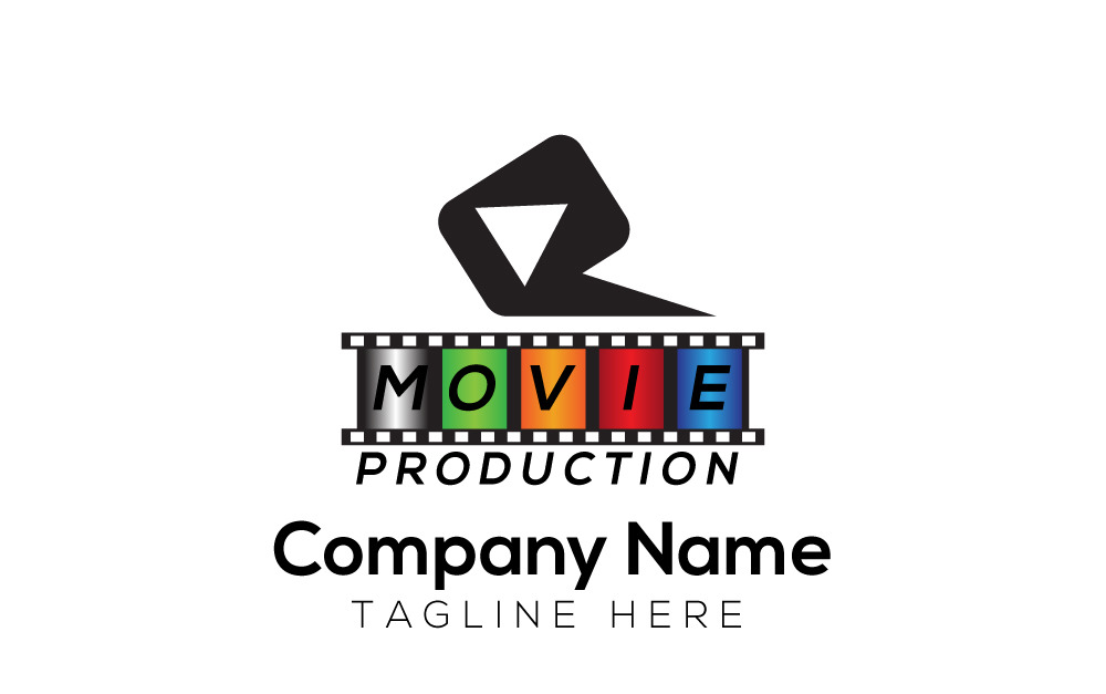 Production Company Logo Design 2 #446959 - TemplateMonster
