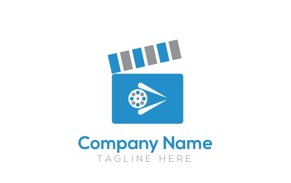 Production Company Logo Design 6 #446963 - TemplateMonster