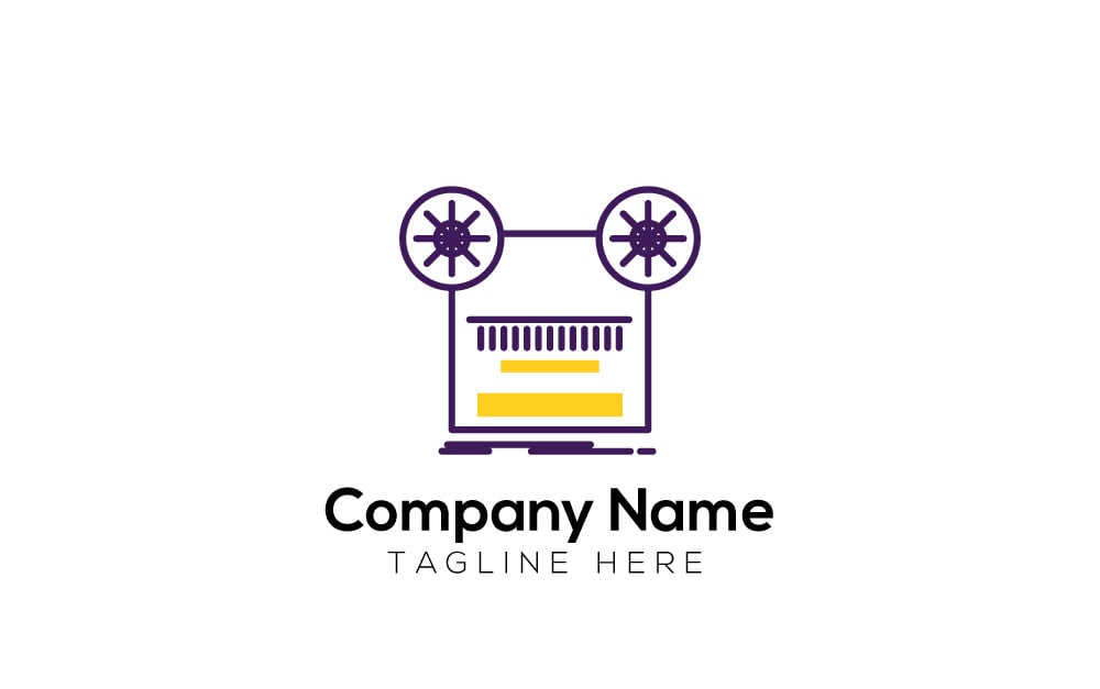 Production Company Logo Design 8 #446965 - TemplateMonster
