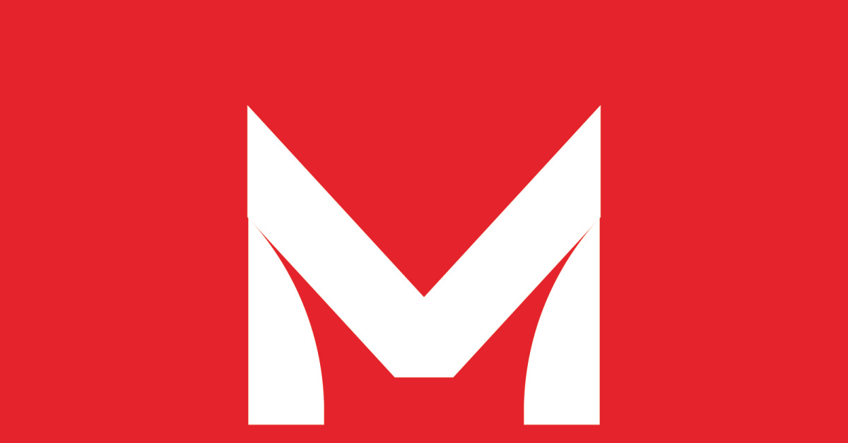 Harf M minimal logo ikon tasarım şablonu öğeleri V0