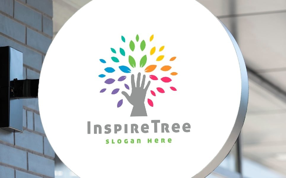 Inspire Tree Care Logo Template #447394 - TemplateMonster