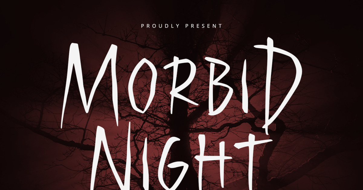 Morbid Night - Display Font #448284 - TemplateMonster