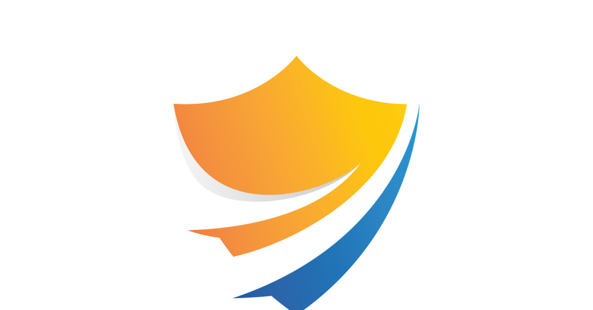 Shield logo template design. vector shield icon V0