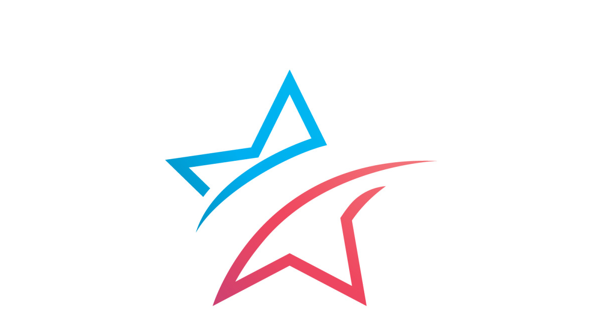 Star logo designs template, Fast star logo Vector illustration design V0