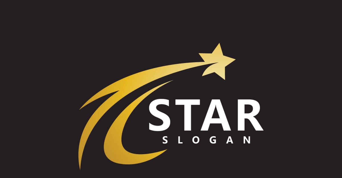 Star logo designs template, Fast star logo Vector illustration design V2