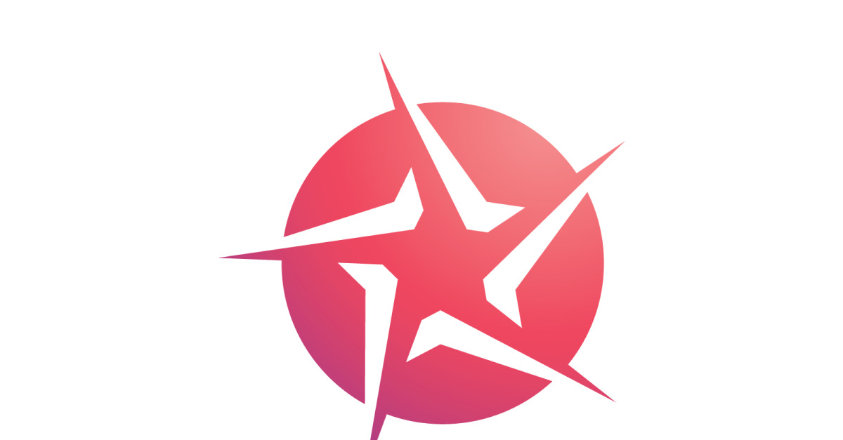 Star logo designs template, Fast star logo Vector illustration design V5