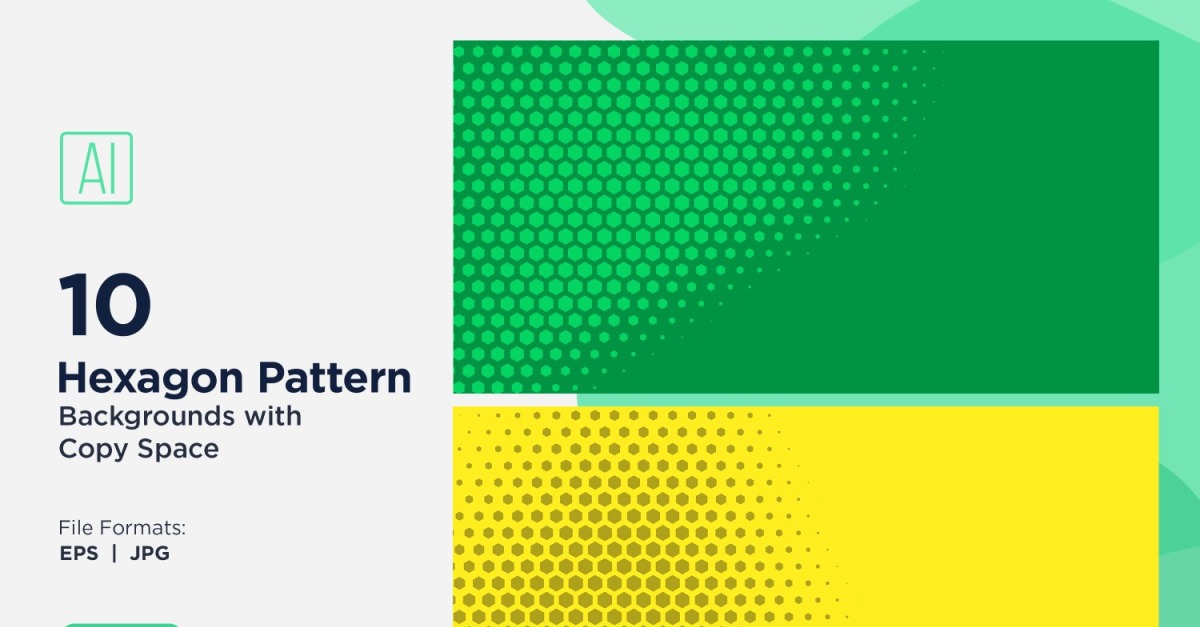 Dynamic Hexagon Pattern Background for Creative Projects 687