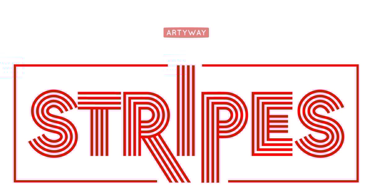 Lettres de titre et de logo rayées #448672 - TemplateMonster