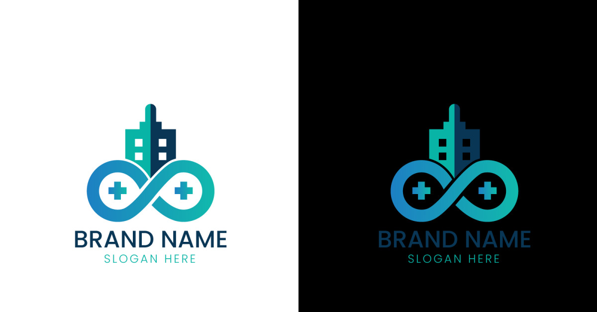 Infinity hospital building logo-09-369 - TemplateMonster