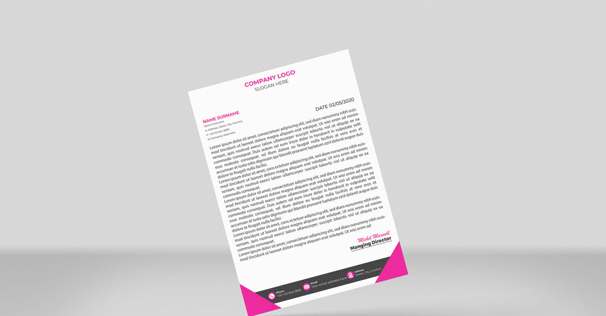 Diseño creativo de membretes para empresas y nuevos negocios