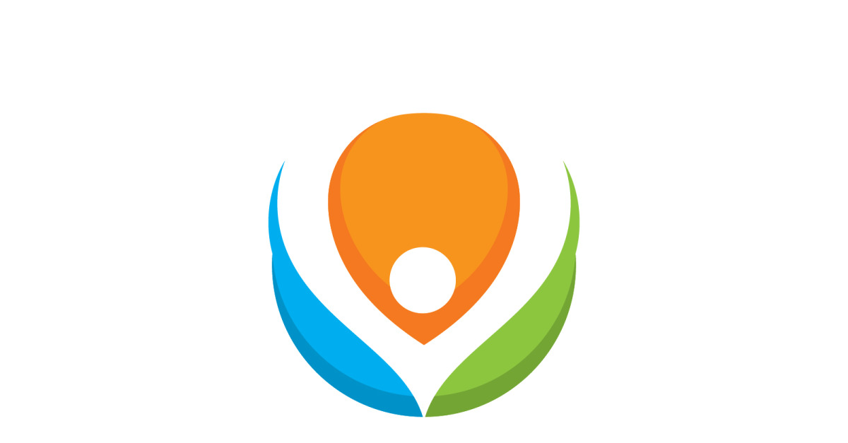 Character logo sign illustration people vector design V2