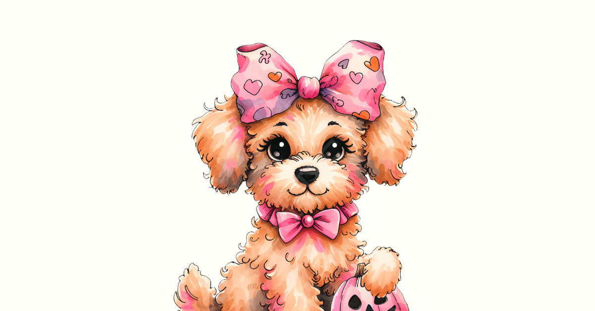 Halloween Poodle Clipart, Poodle PNG, Halloween Poodle, Ghost Poodle ...