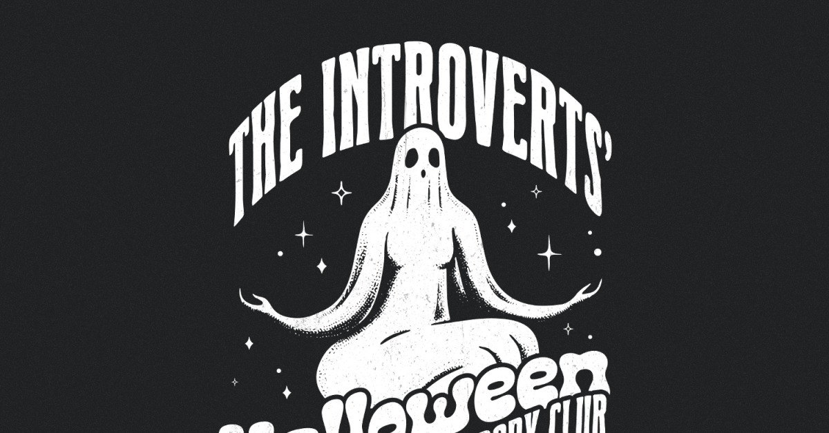 Introverts Halloween Homebody Club PNG, Funny Halloween Digital ...