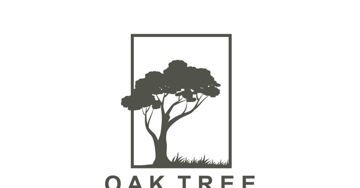 Oak Tree Logo Nature Tree Plant Vector V10 - TemplateMonster