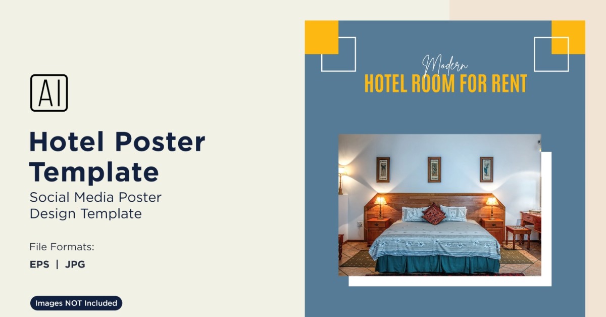 Hotel Marketing Poster Design Template 27 - TemplateMonster