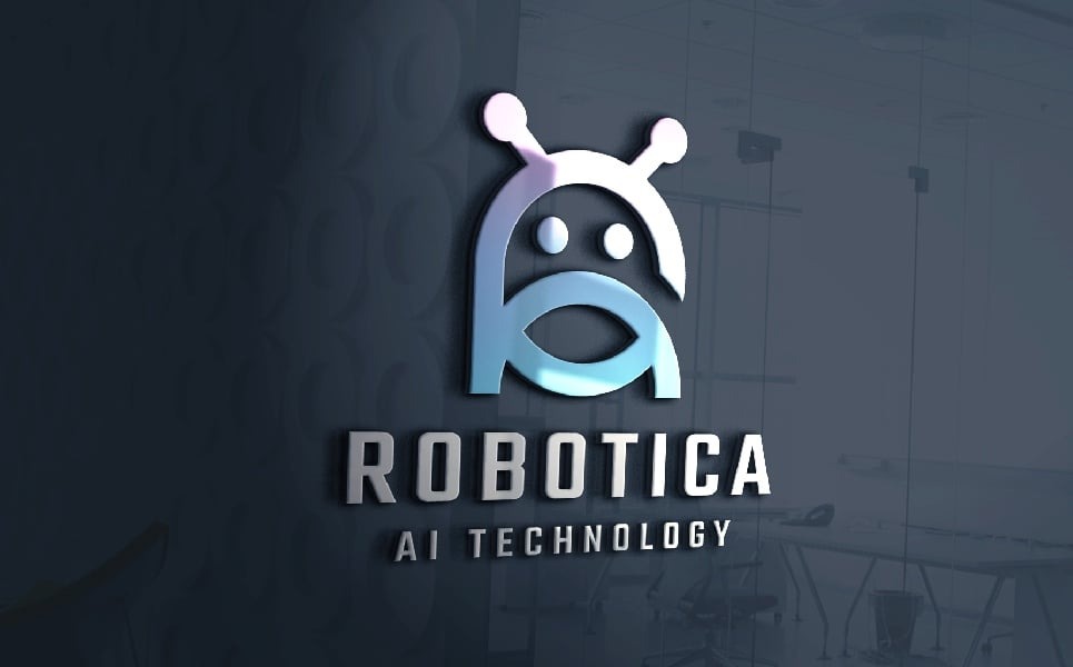 Robotica Letter R Professional Logo #458152 - TemplateMonster