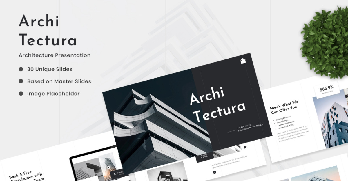 Architectura - Architecture PowerPoint Template