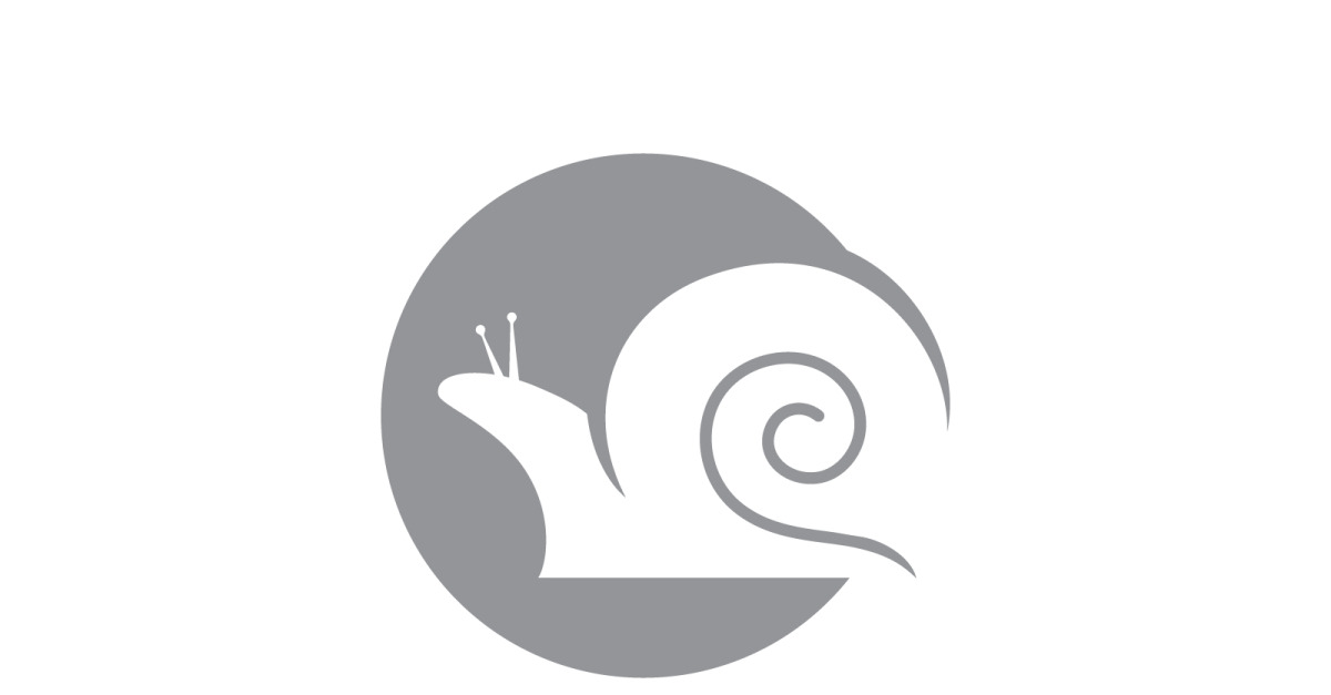 Snails logo vector on white background 16 - TemplateMonster