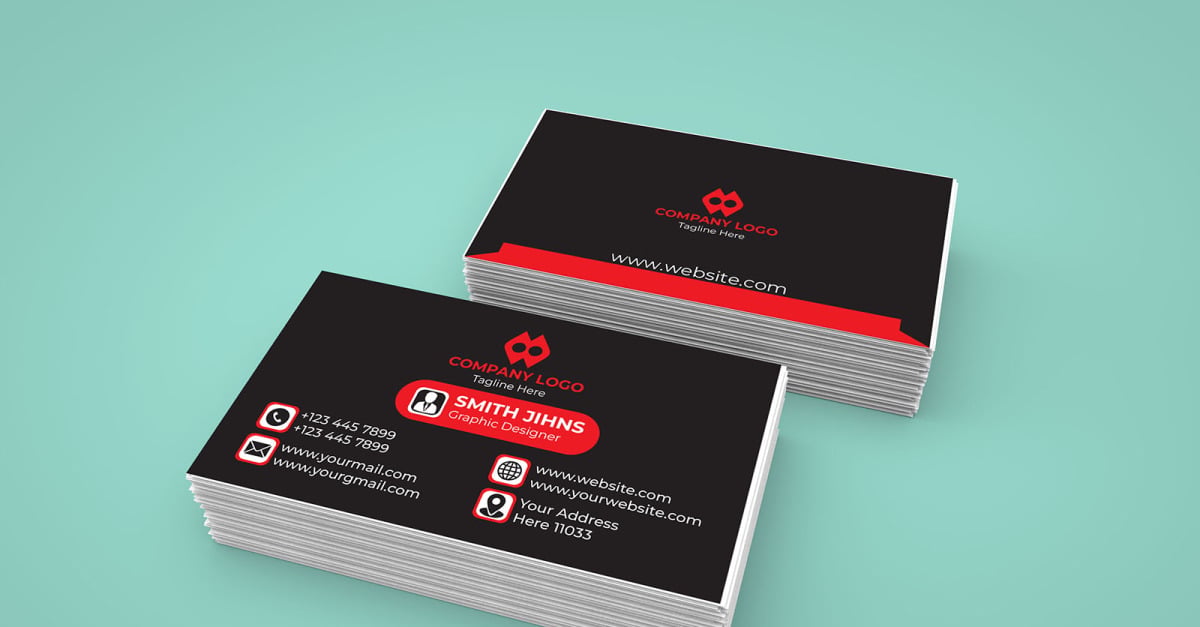 Visiting Card Maker New Design (10) #458944 - TemplateMonster