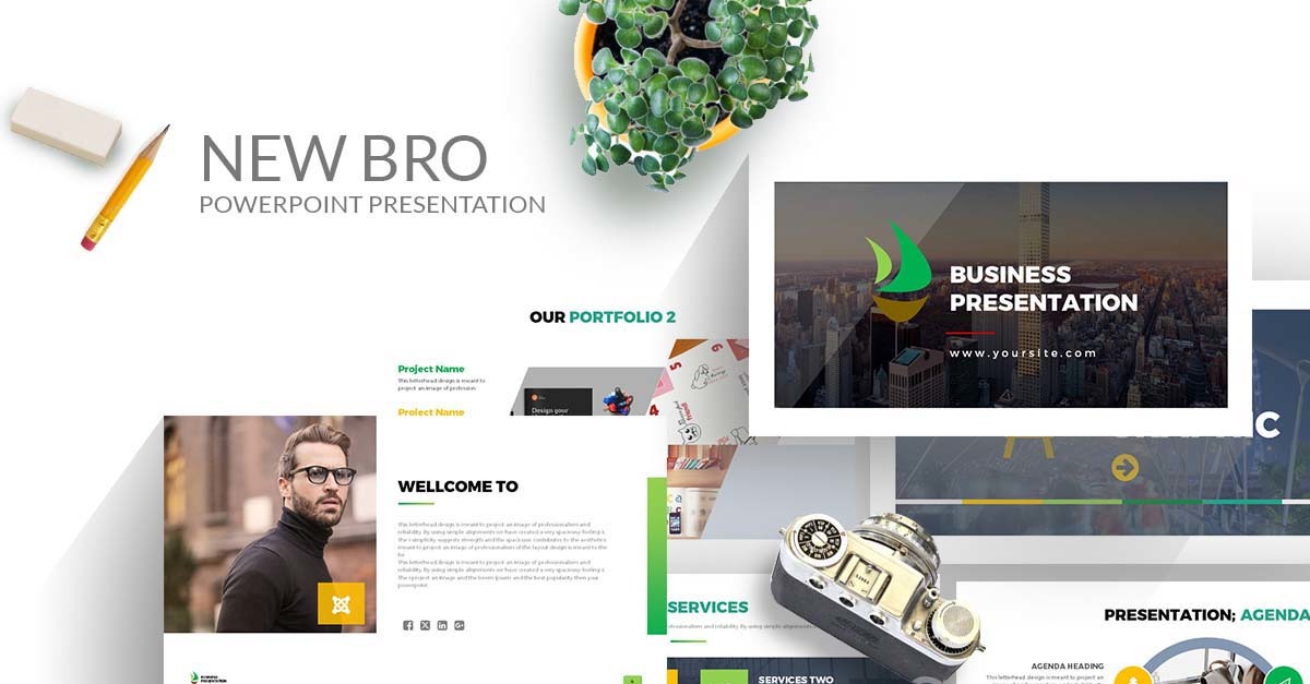 New Project Powerpoint Presentation Template