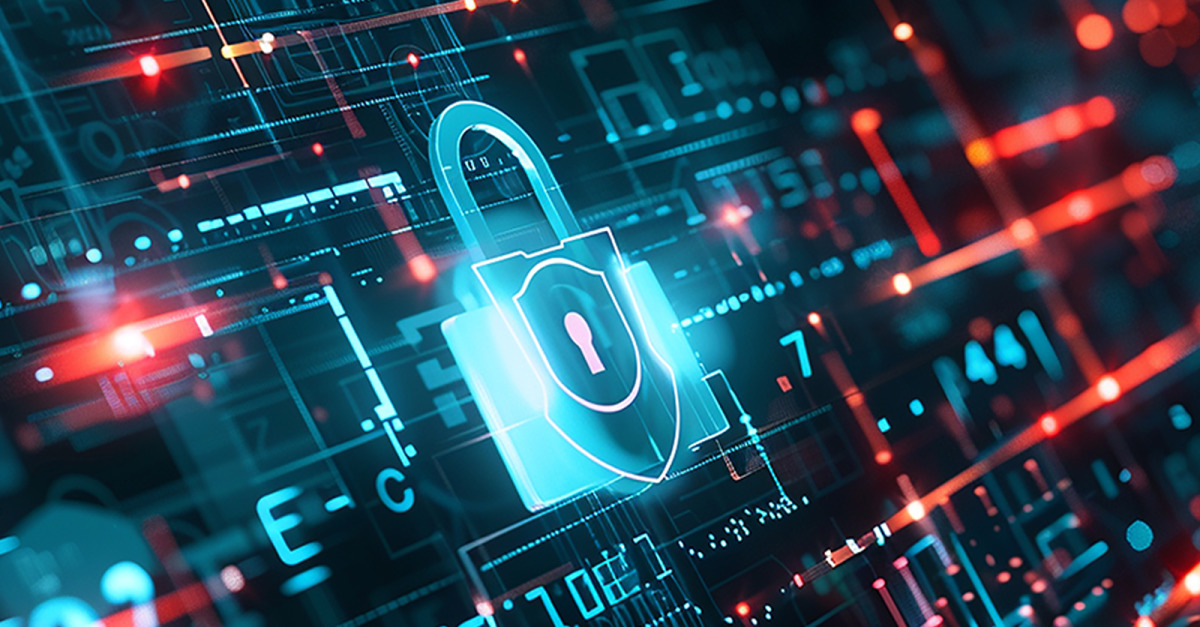 Cybersécurité Cryptic Spectrum Bleu Violet Cyber Security Wallpaper