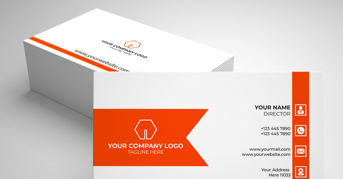 Professional Visiting Card New Template - TemplateMonster