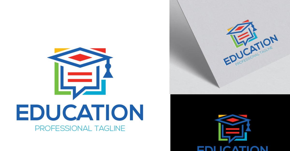 Creative Education Logo Design #464785 - TemplateMonster