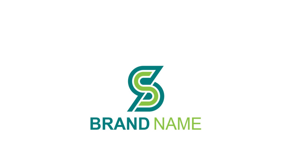 Initial letter S logo design #465139 - TemplateMonster