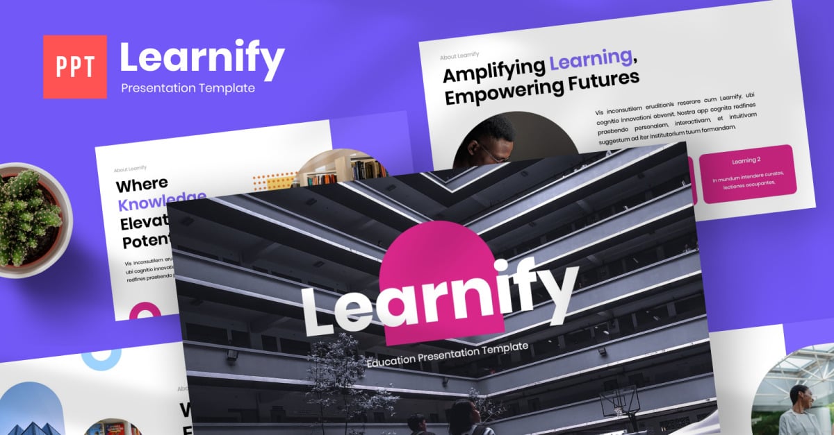 Learnify – Education PowerPoint Template - TemplateMonster