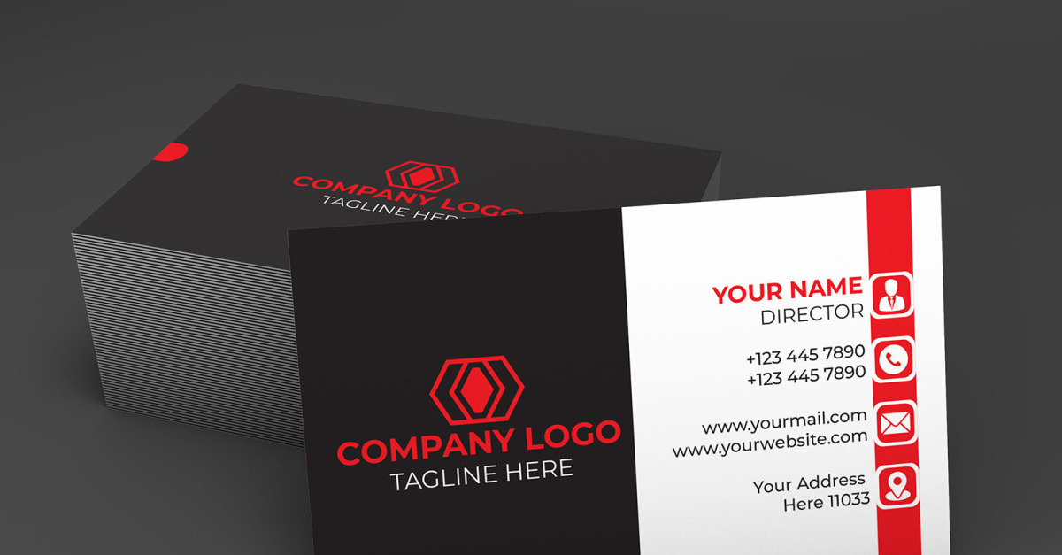 Modern New Business (Card Design) #465216 - TemplateMonster