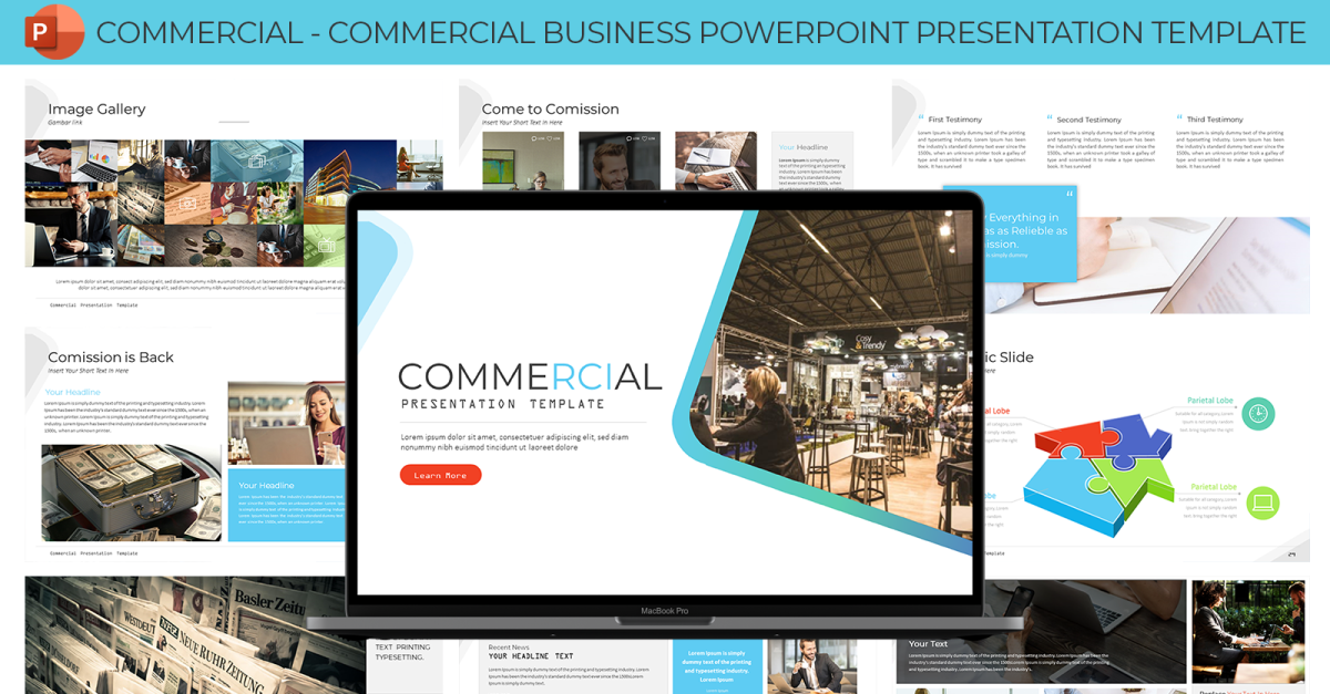 Commerciale - Modello di presentazione aziendale commerciale