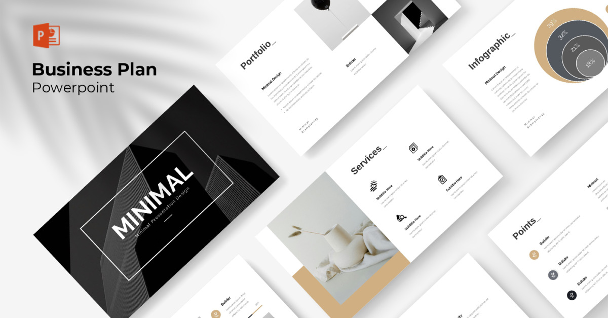 Minimal PowerPoint Presentation Template - TemplateMonster Minimal PowerPoint Presentation Template - TemplateMonster