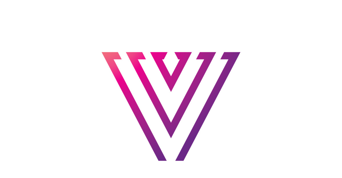 V Line Logo Design and template. Creative X icon initials Line Letters ...