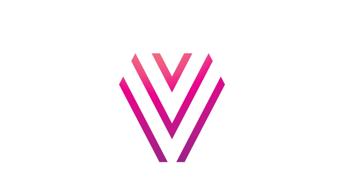 V Line Logo Design and template. Creative X icon initials Line Letters ...