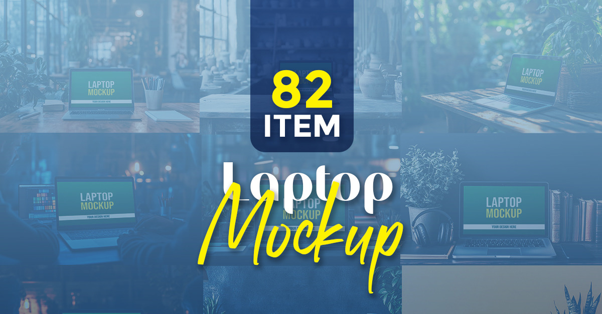 Realistic Laptop mockup. Device UI/UX mockup for presentation template