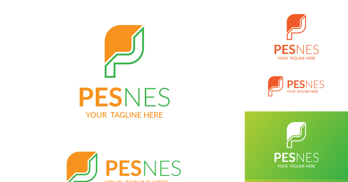 Yaratıcı P Harfi Logo Şablonu V2 #468805 - TemplateMonster