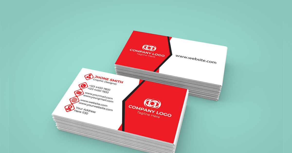 Professional Elegant Business Card - Simple Business Card