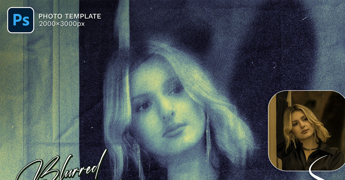 Blurred Photo Effect - Portrait Blur Photoshop